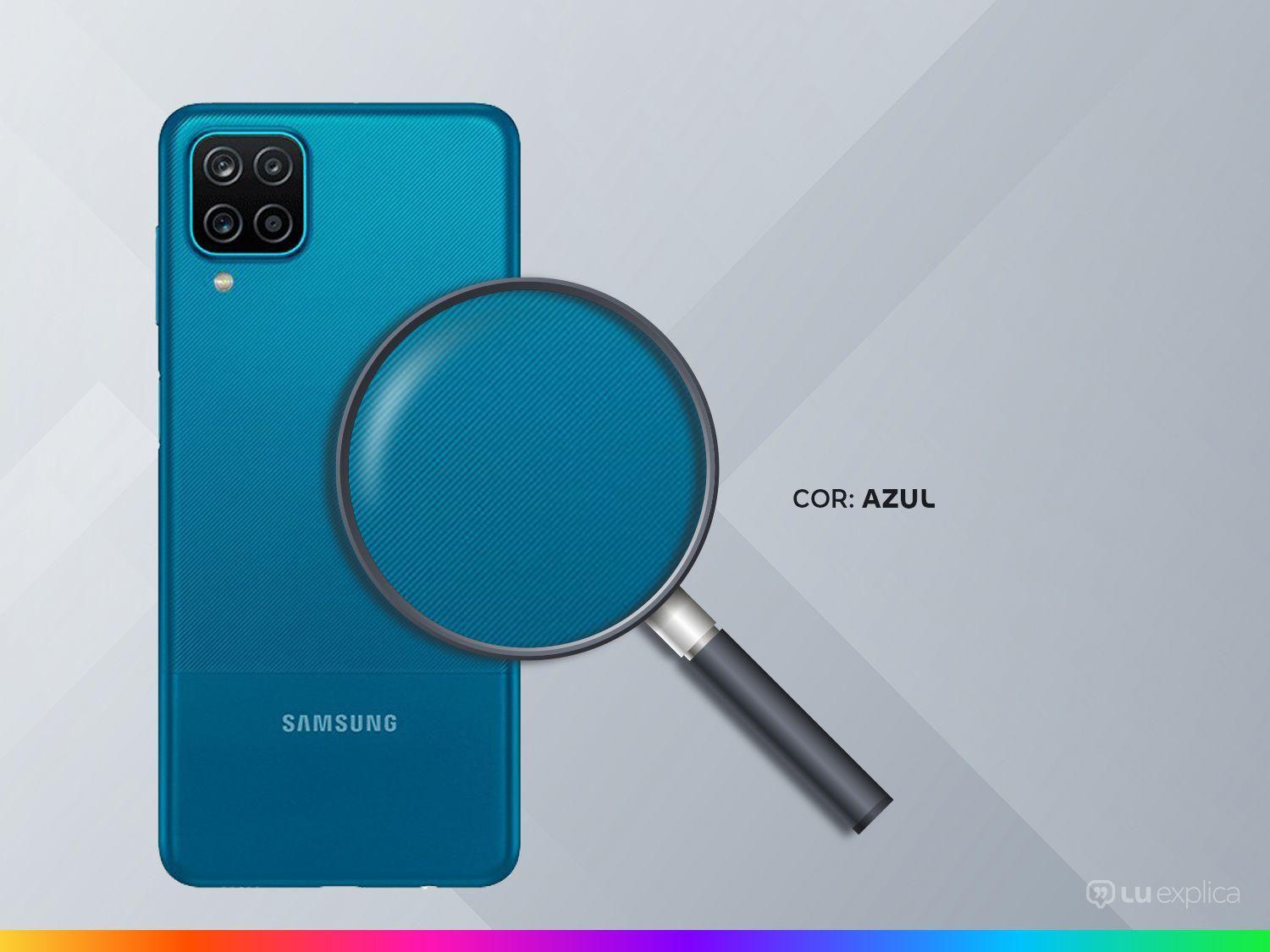 Smartphone Samsung Galaxy A12 64GB Azul 4G