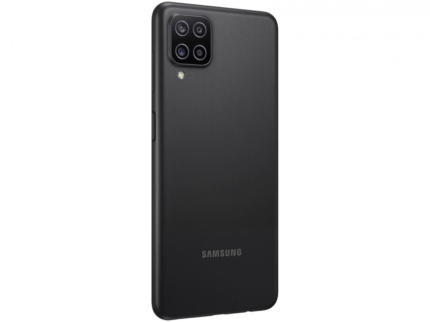 Smartphone Samsung Galaxy A12 64GB Preto 4G - Octa-Core 4GB RAM 6,5 ...