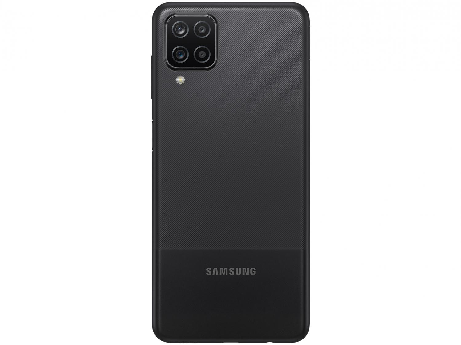 Smartphone Samsung Galaxy A12 64GB Preto 4G - Octa-Core 4GB RAM 6,5 ...
