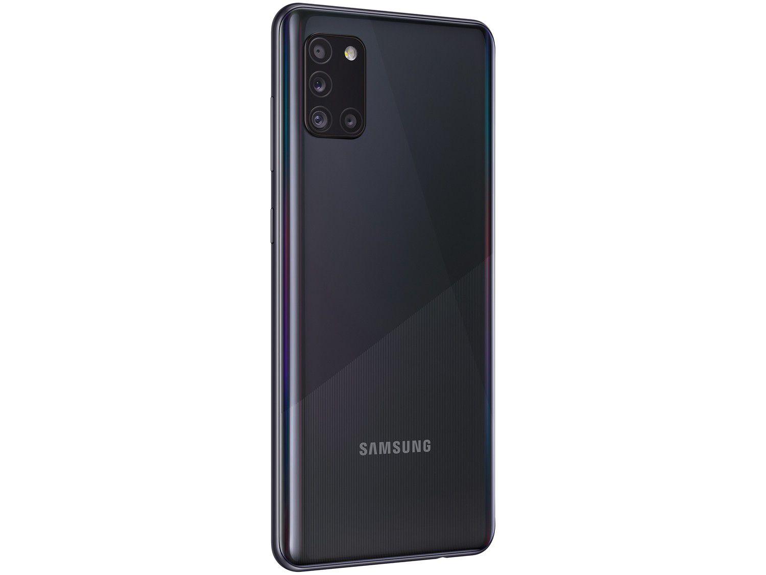 Smartphone Samsung Galaxy A31 128GB Preto 4G - Octa-Core 4GB RAM Tela 6 ...