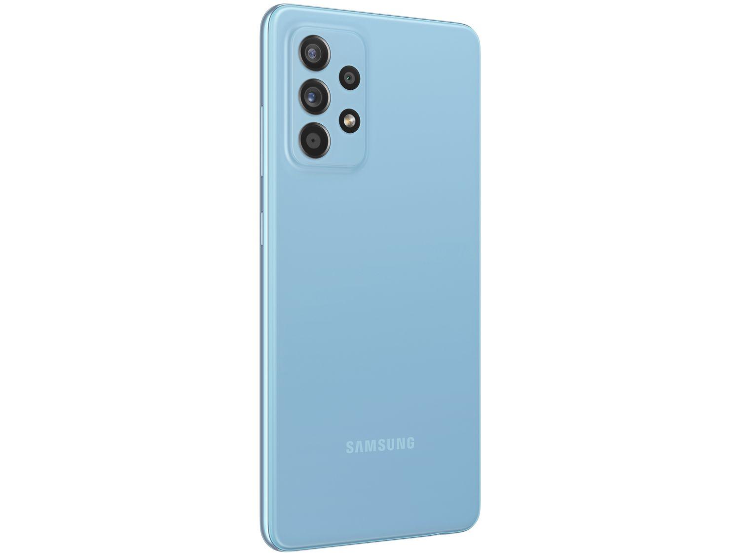 Smartphone Samsung Galaxy A52 128GB Azul 4G - 6GB RAM Tela 6,5” Câm ...