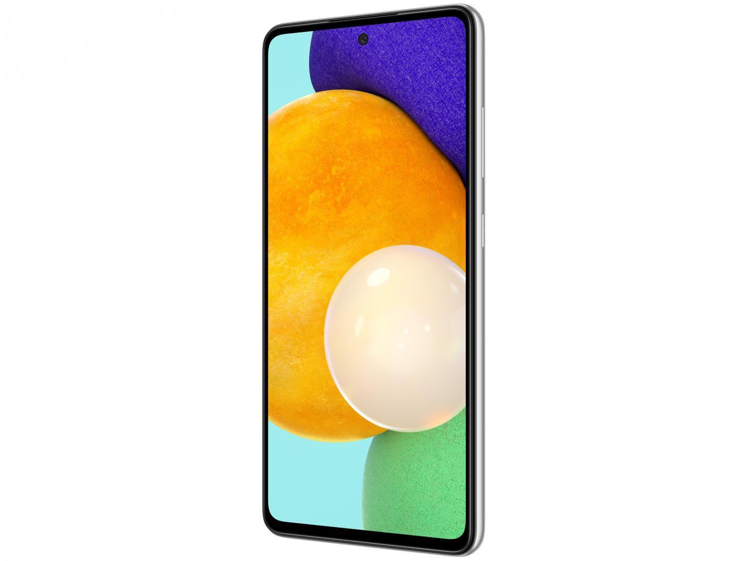 Smartphone Samsung Galaxy A52 128GB Branco 6GB RAM 6,5" Câm. Quádrupla ...