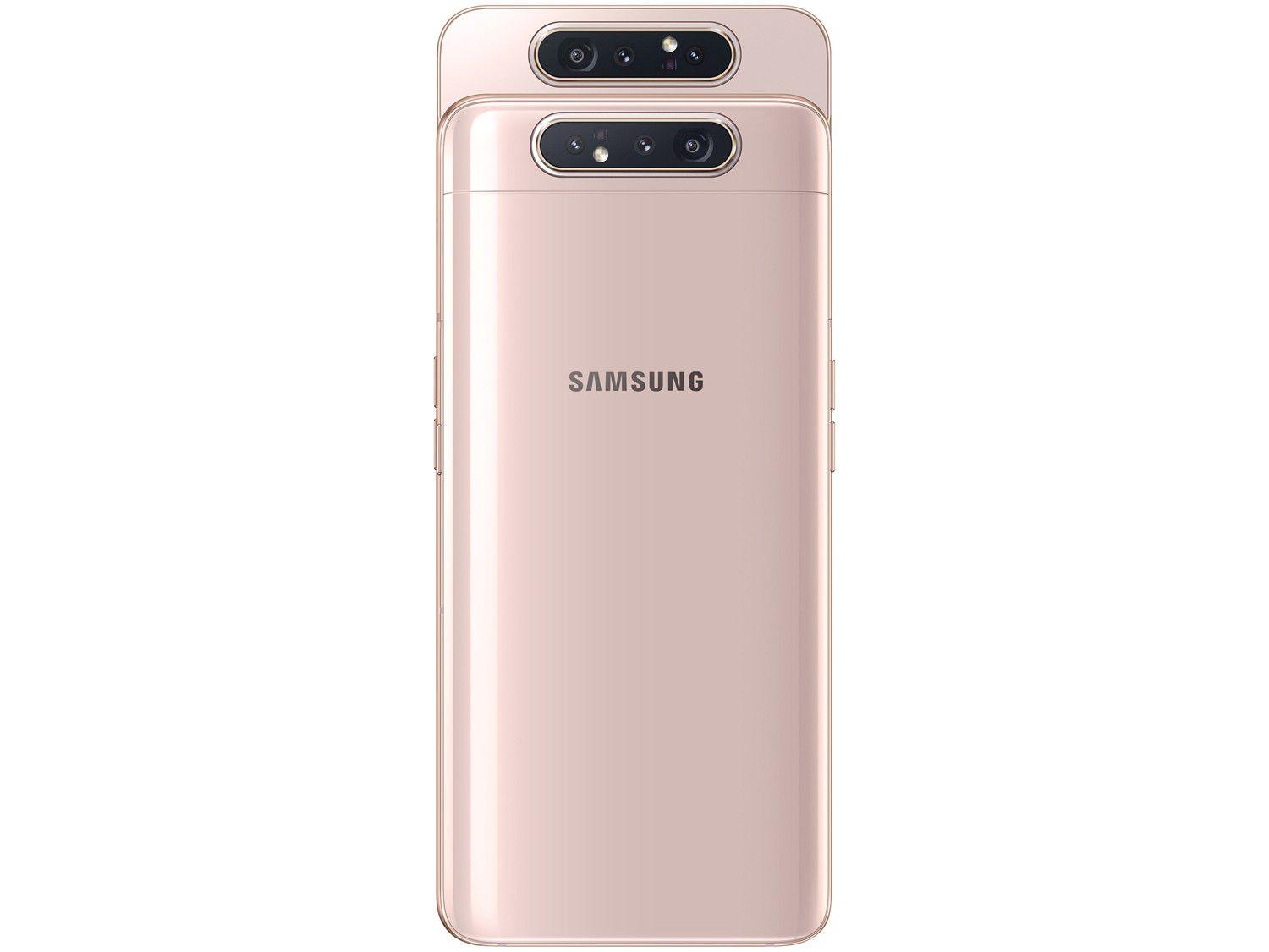 Smartphone Samsung Galaxy A80 128GB Rose 4G - Octa-Core 8GB RAM 6,7 ...