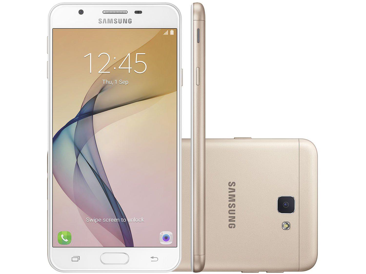 Smartphone Samsung Galaxy J7 Prime 32gb Dourado Dual Chip 4g Câm 13mp