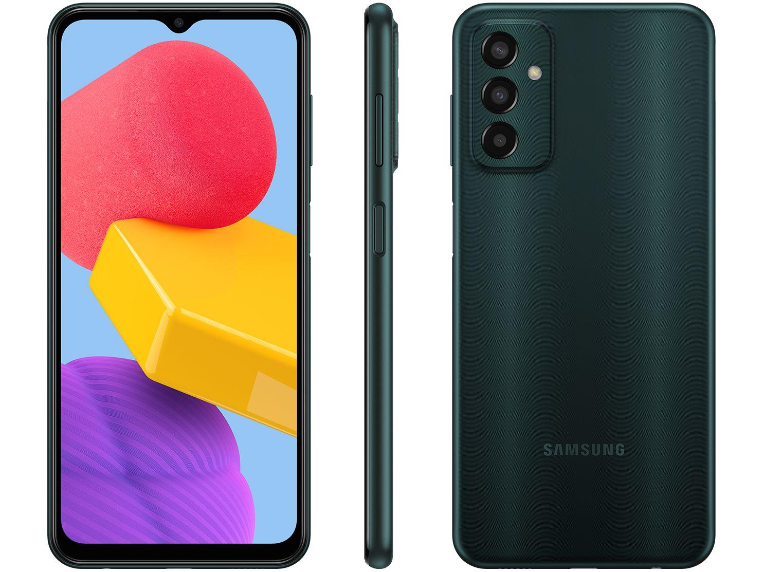 Smartphone Samsung Galaxy M13 128GB Verde 4G Octa-Core 4GB RAM 6,6” Câm ...