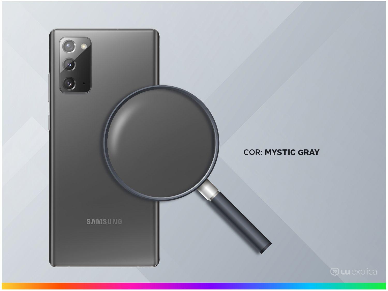 Smartphone Samsung Galaxy Note 20 256GB Mystic Gray 8GB RAM Tela 6,7 ...