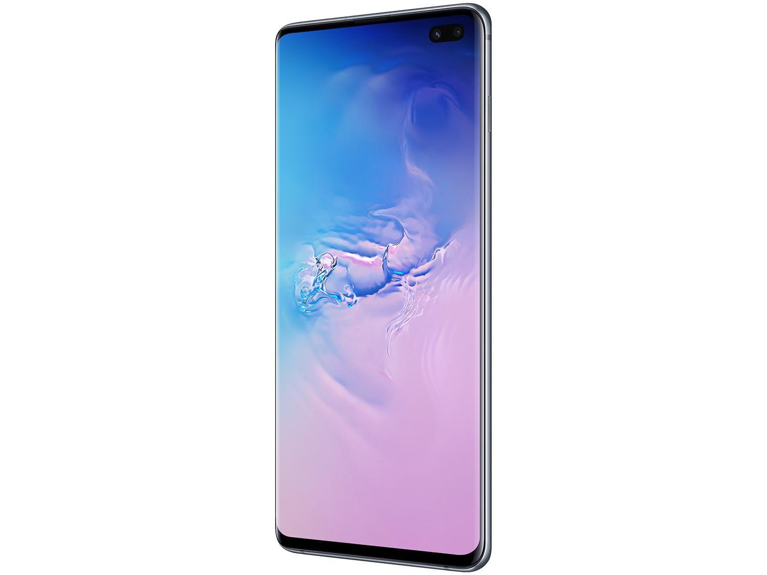 Smartphone Samsung Galaxy S10+ 128GB Azul 4G - 8GB RAM Tela 6,4” Câm ...