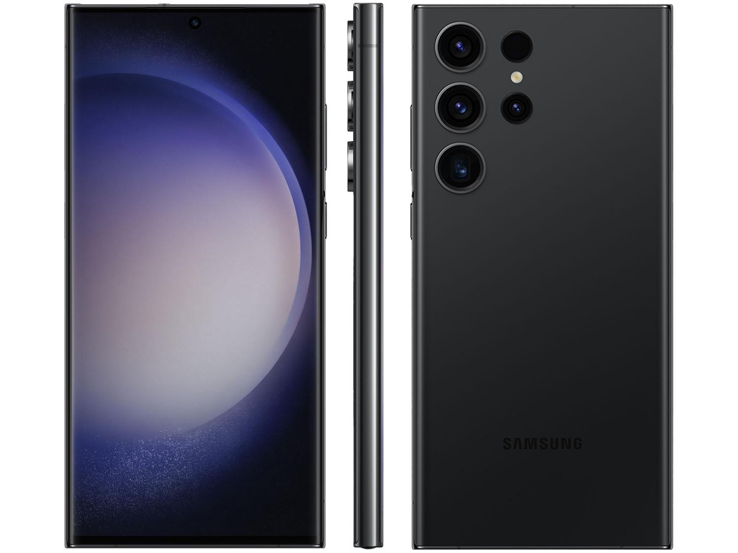 Smartphone Samsung Galaxy S23 Ultra 512GB Preto 5G 12GB RAM 6,8” Câm ...