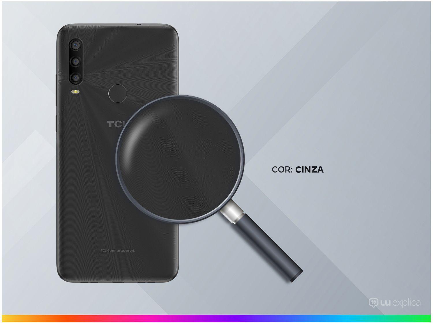 Smartphone TCL L10 Pro 128GB Cinza 4G Octa-Core