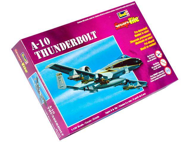 Snaptite A10 Thunderbolt - Revell - Verniz e Stain - Magazine Luiza