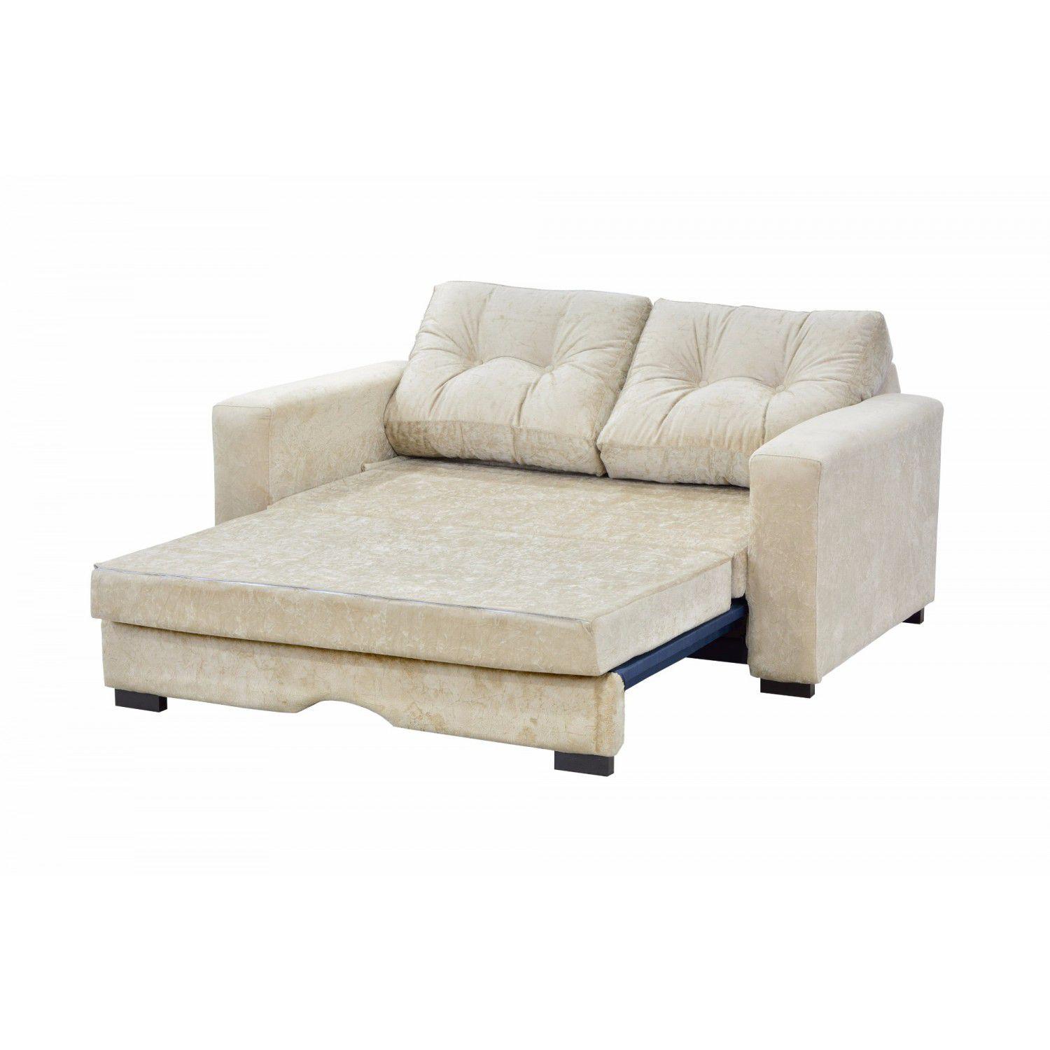 Sofá Cama 2 Lugares Paloma Matrix Bege Sofá 2 Lugares Magazine Luiza