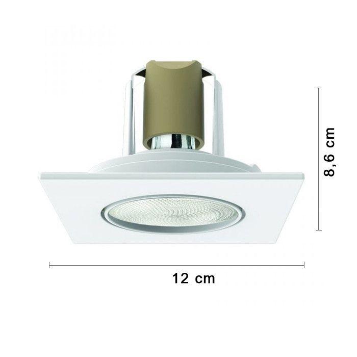 Spot de Embutir Face Plana 1xPar20 - IL0092 Interlight - Spot - Magazine Luiza