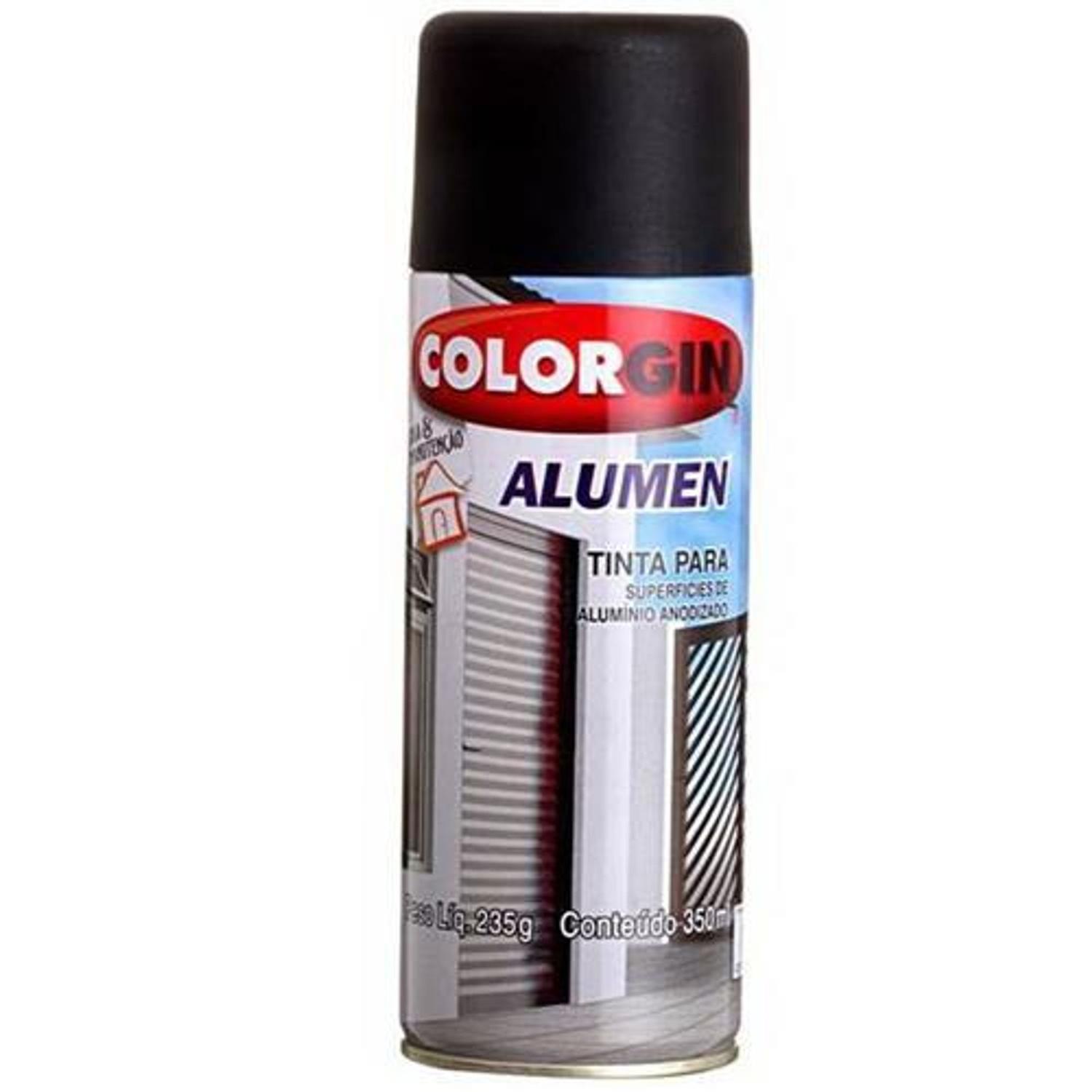 Spray Alumen Preto Fosco 773 - Colorgin - Colorgin - Sherwin Williams ...