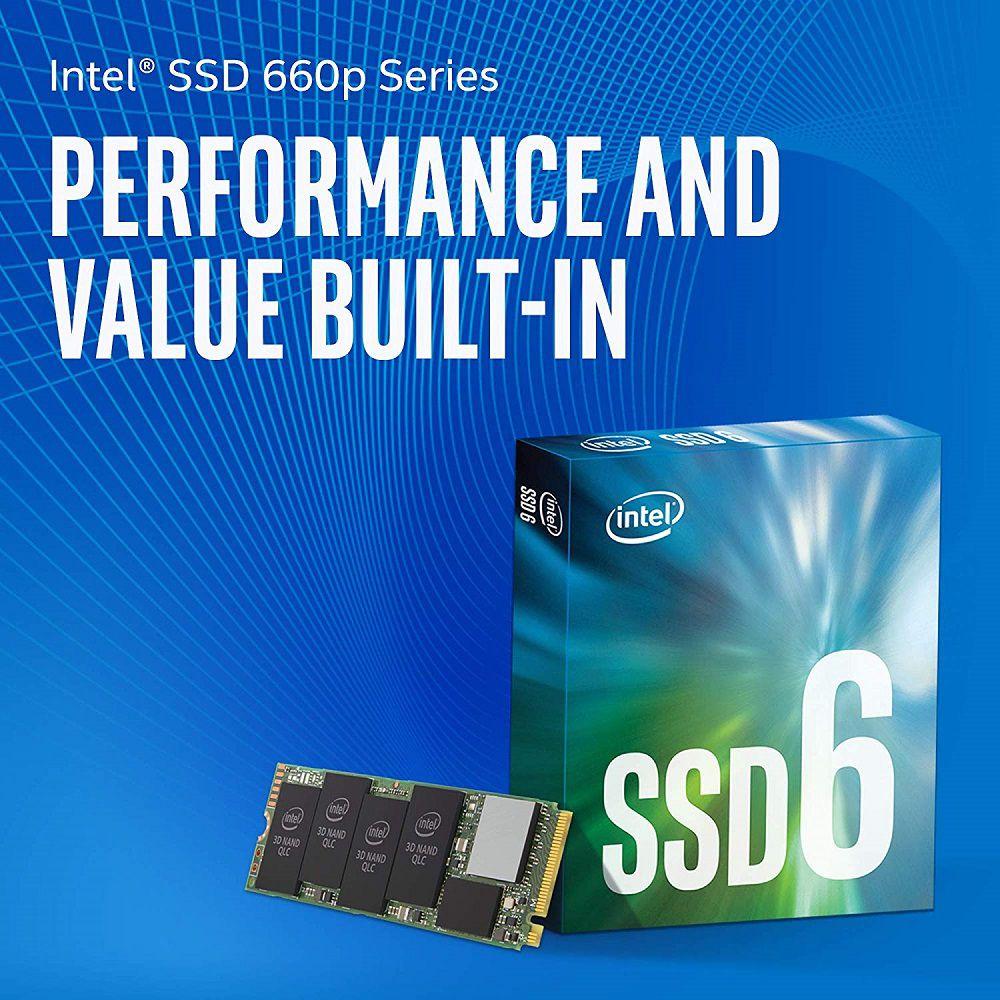 SSD Intel 660P 512 GB PCI 3.0 QLC 3D NAND M.2 80mm SSDPEKNW512G8X - SSD ...
