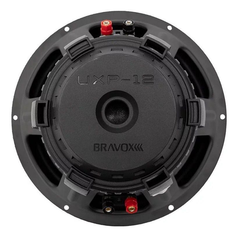 subwoofer caixa bob 12 polegadas bravox uxp12 d4 500 watts bobina dupla 2+2 ohms completo - Kit ...