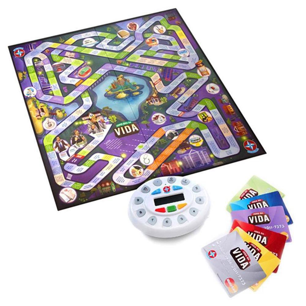 Super Jogo da Vida - Estrela - Jogos de Tabuleiro - Magazine Luiza