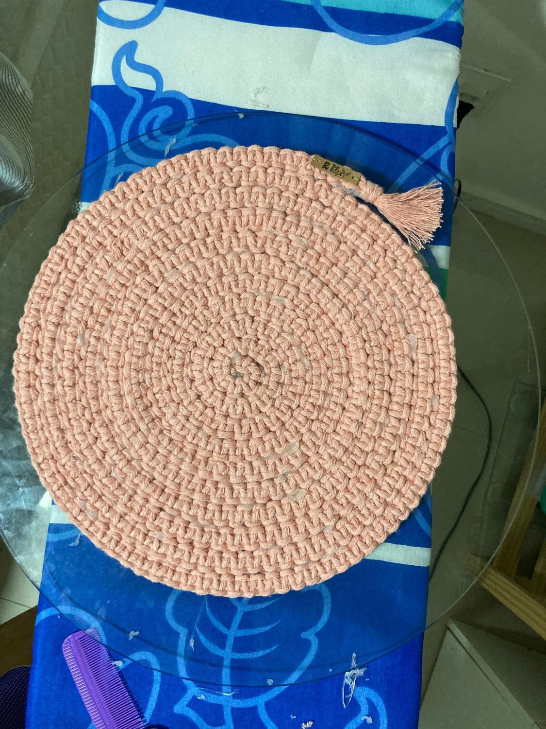 Suplat de Macramê - R de Roça - Sousplat - Magazine Luiza