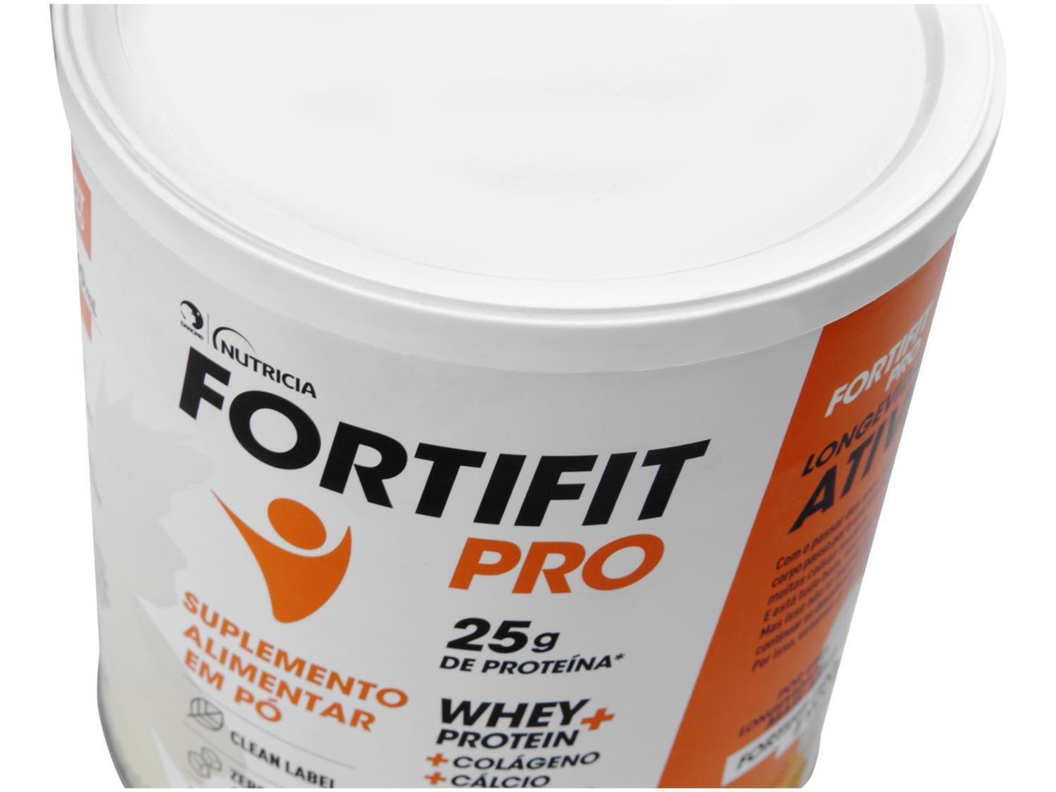 Suplemento Alimentar Adulto Fortifit Pro Baunilha - Zero Açúcar 470g ...