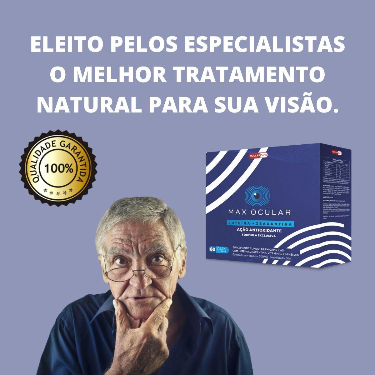 Suplemento Para Visão Trata Catarata,miopia Etc Max Ocular - Ship Caps ...