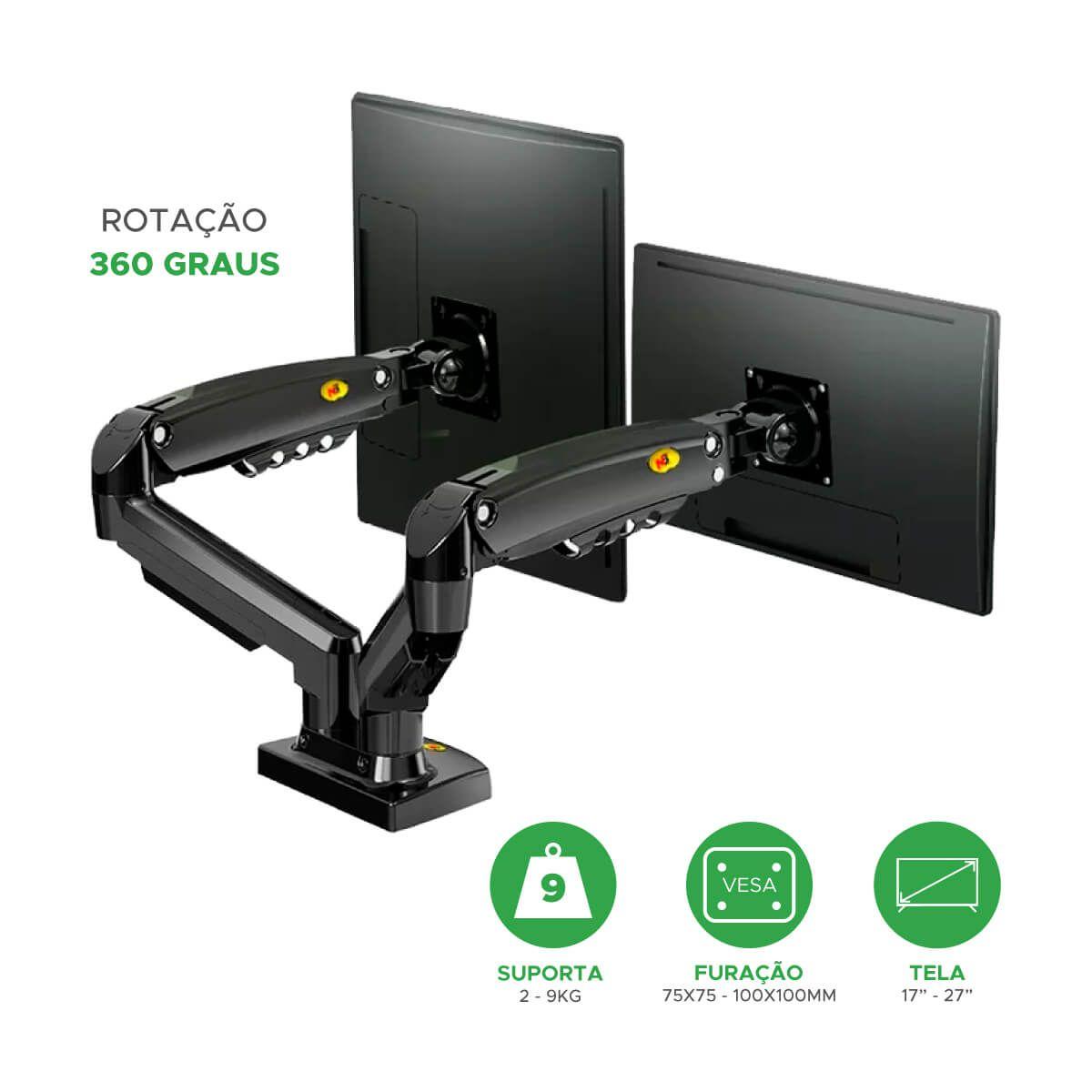 MagaLu - Suporte North Bayou Nb F160 De Mesa Para Tv/monitor De 17 Até ...