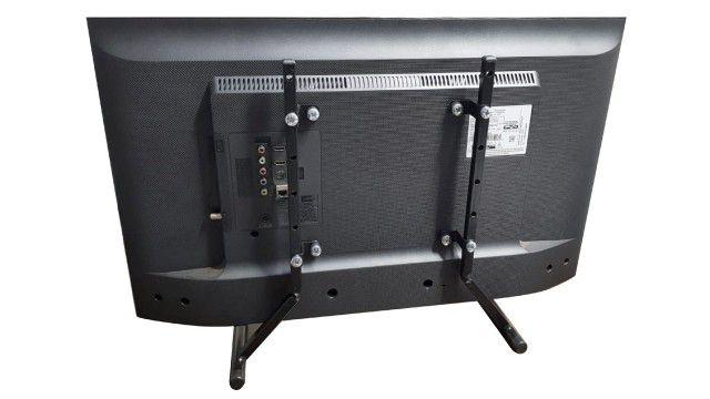 Suporte Pé Base Mesa Tv Televisão 43 A 55 Polegadas Led 4k Lcd Curva ...