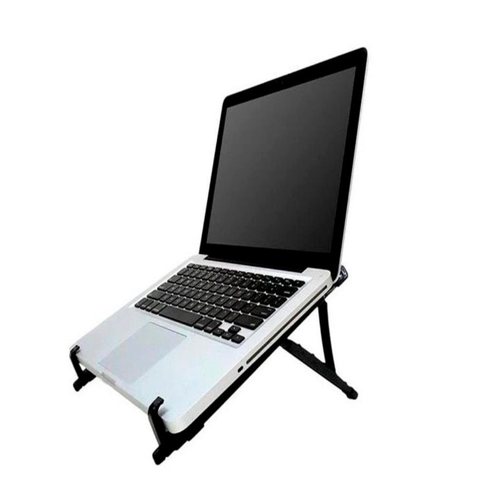 Suporte Regulável para Notebook Multilaser, Plástico Preto AC377 ...
