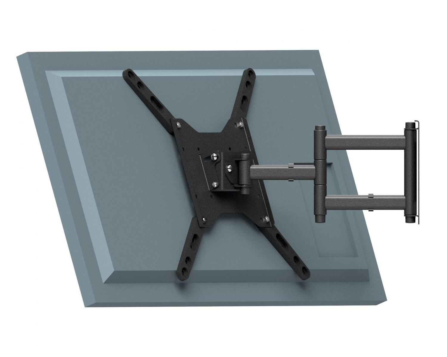 Suporte Televisão Tv Tri-articulado Inclinável 19” A 60” Polegadas Lcd ...