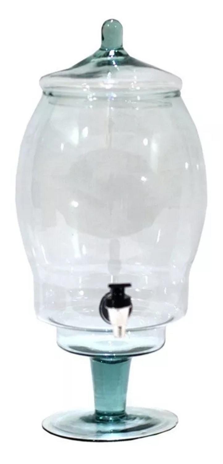Suqueira de vidro com torneira transparente 5L - Glassutil - Suqueira ...