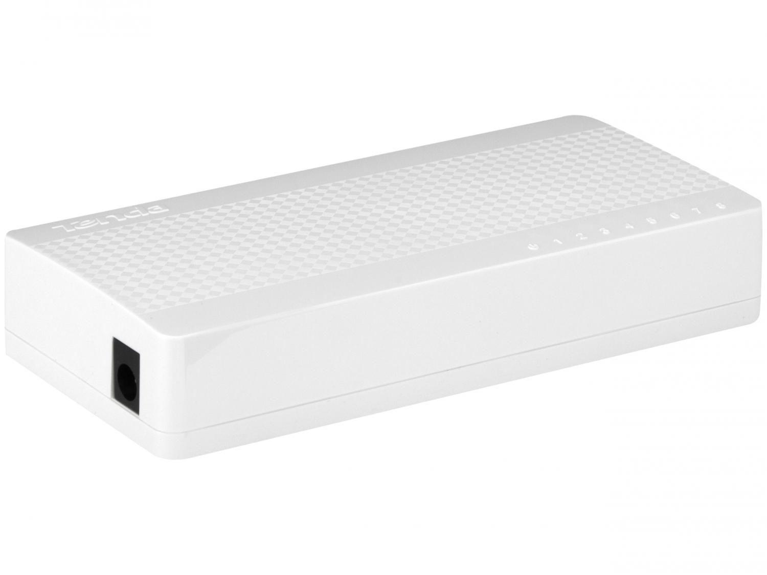 Switch 8 Portas 200Mbps Soho S108 - Tenda - Switch - Magazine Luiza