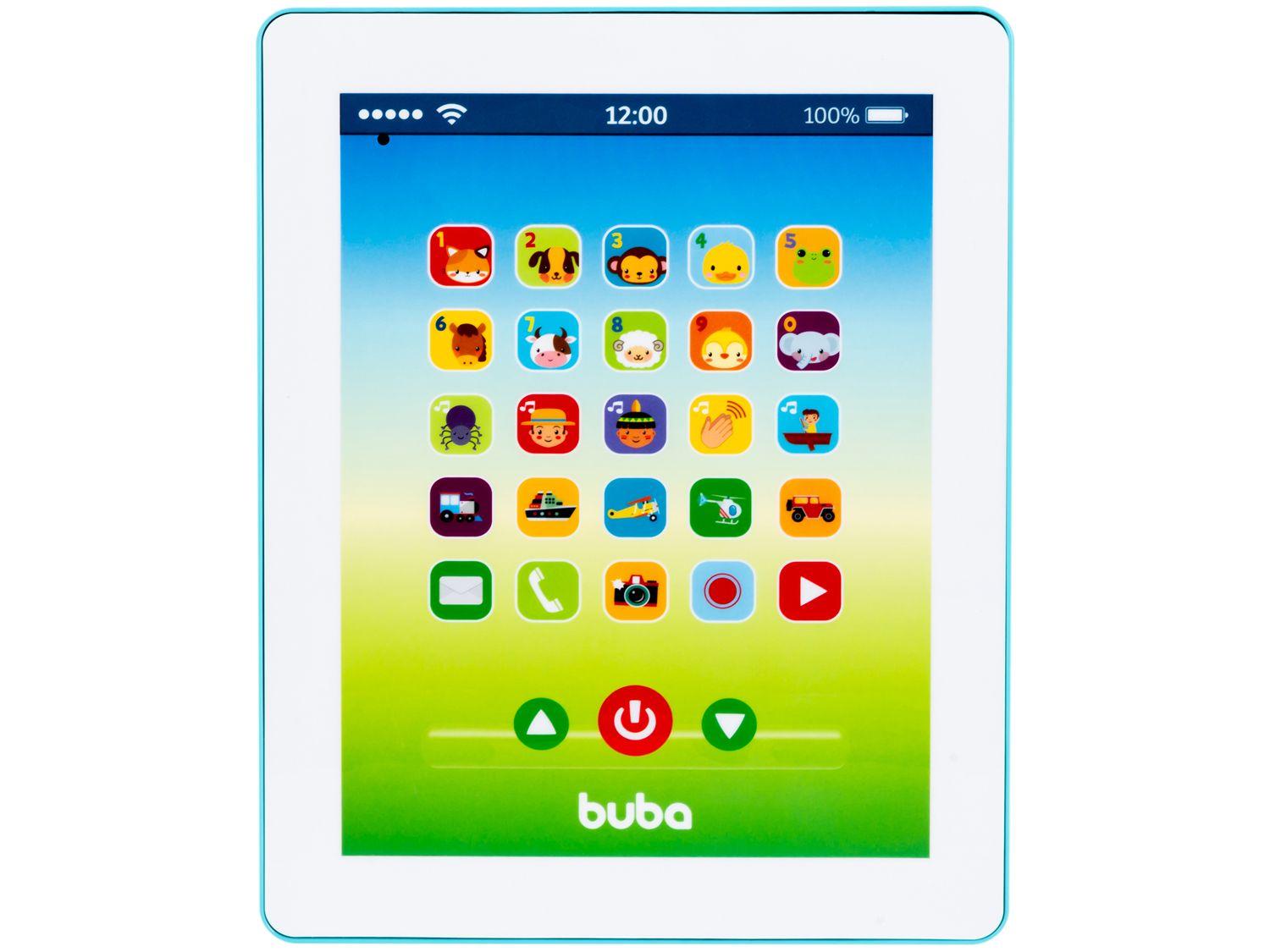 Tablet de Brinquedo Azul Buba