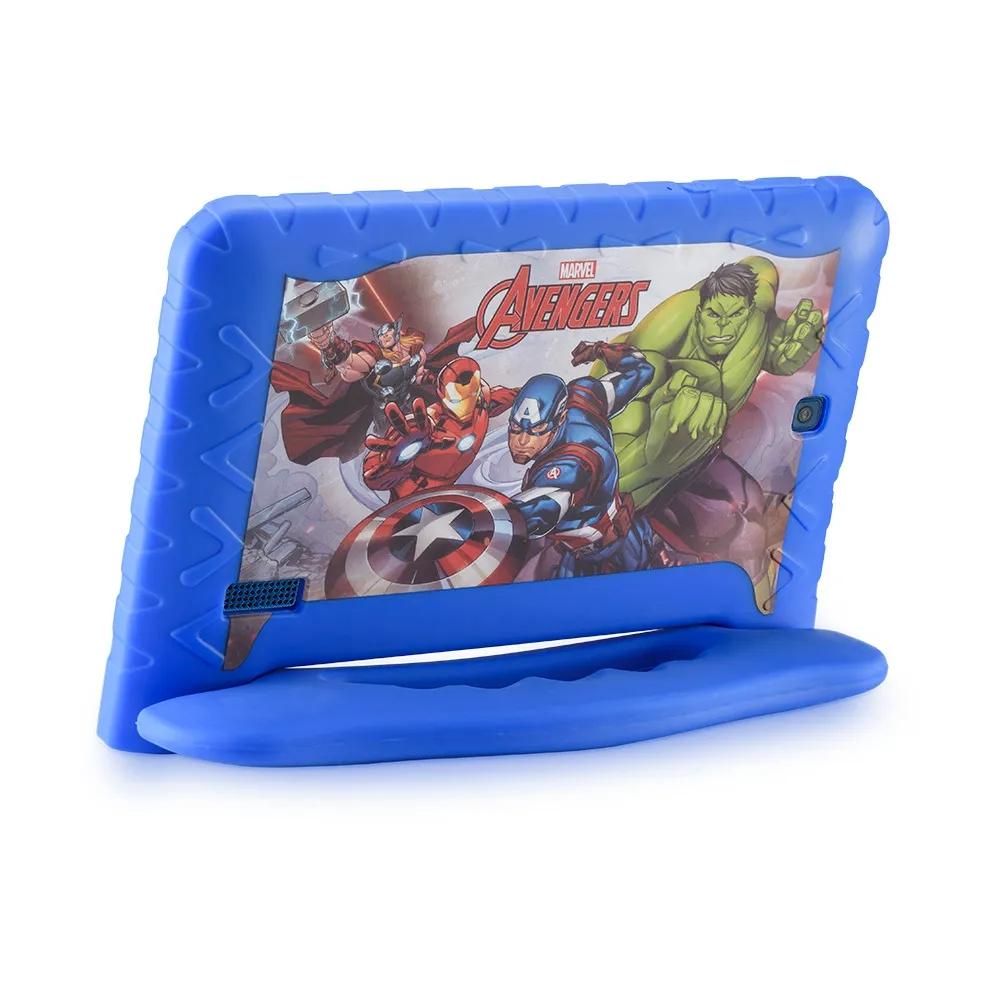 Tablet Infantil Marvel Avengers Plus Multilaser NB307 Capa Emborrachada ...