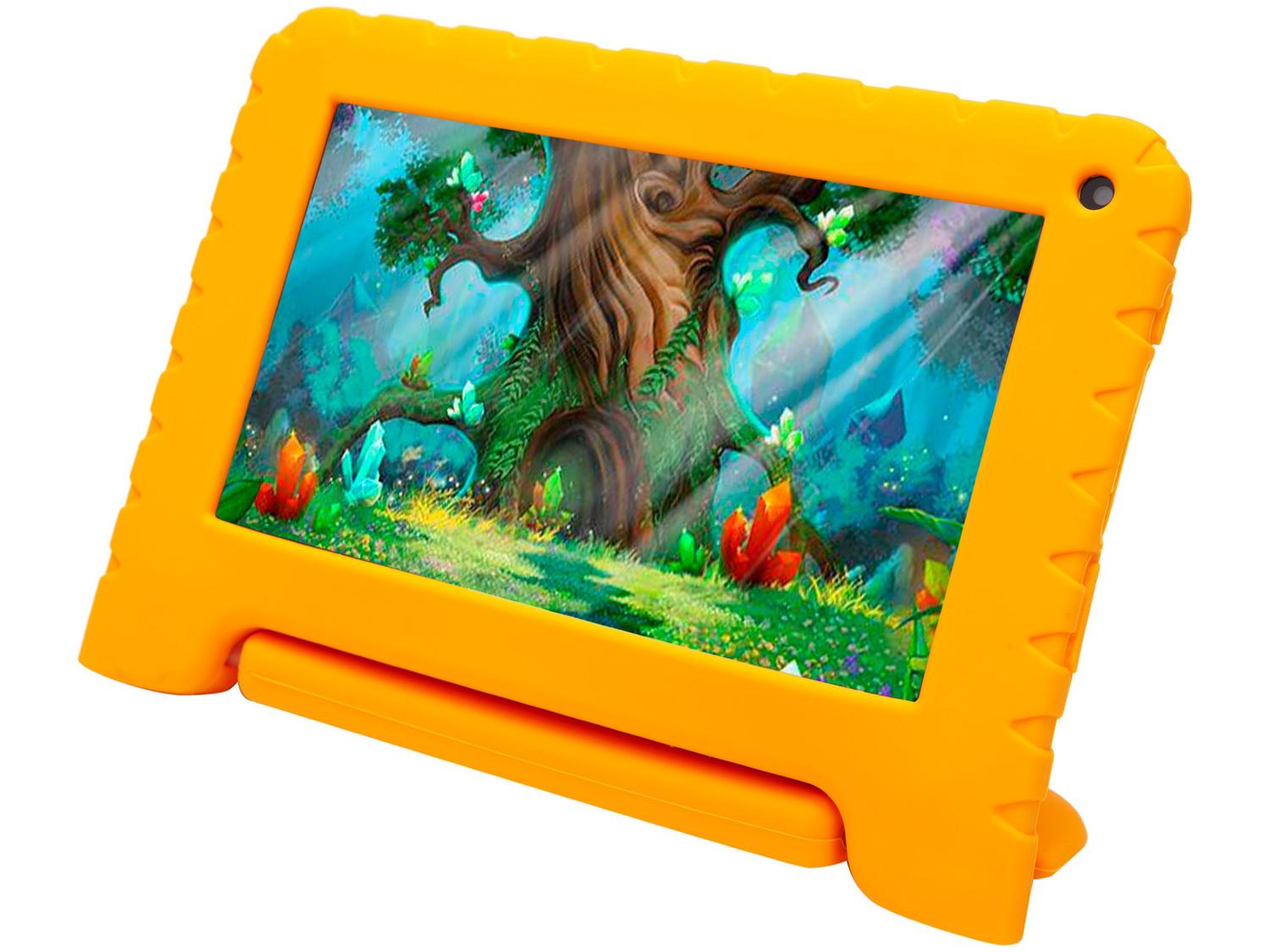 Tablet Infantil Multi Kid Pad com Capa 7” Wi-Fi 32GB Android 11 Quad ...