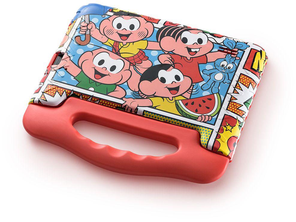 Tablet Infantil Multi Turma da Mônica com Capa 7” 32GB Android 11 Quad ...