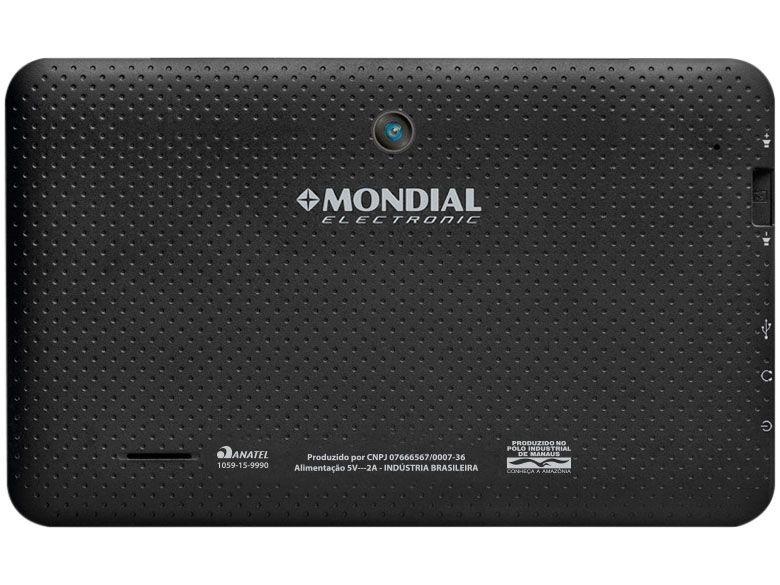 Tablet Mondial NTB 12G 8GB 7” Wi-Fi Android 5.1 - Proc.Quad Core Câmera ...