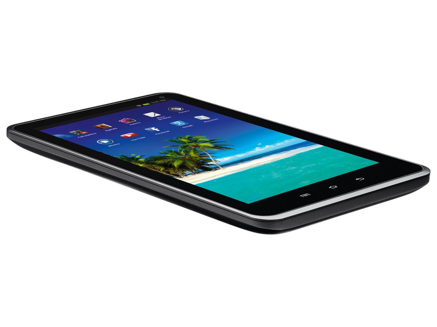 Tablet Mondial TB-12 8GB 7” Wi-Fi - Android 5.1 Proc. Quad Core Câmera ...