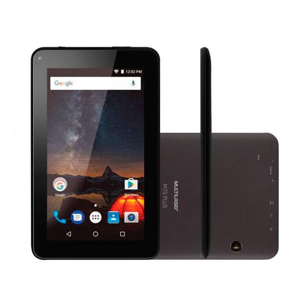 Tablet Multilaser M7S Plus 8GB Tela 7 Android 7.0 Quad-Core 1.3 GHz ...
