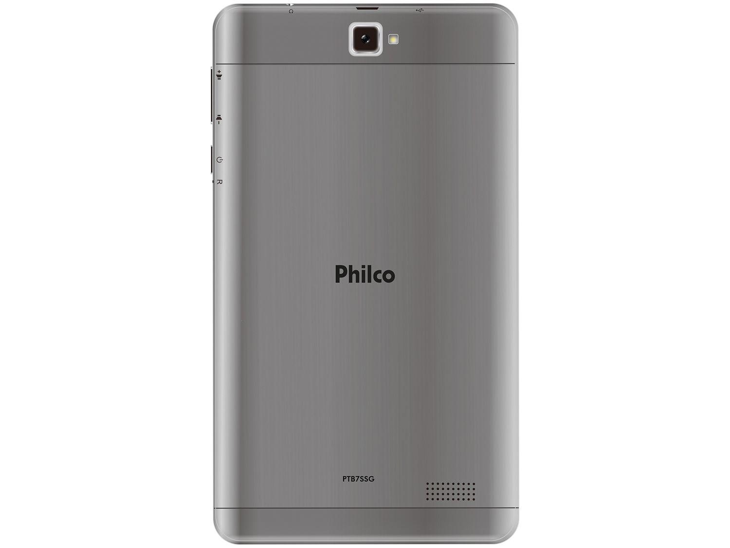 Tablet Philco PTB7SSG 7” Wi-Fi 16GB Android 9 Quad-Core Câmera Integrada