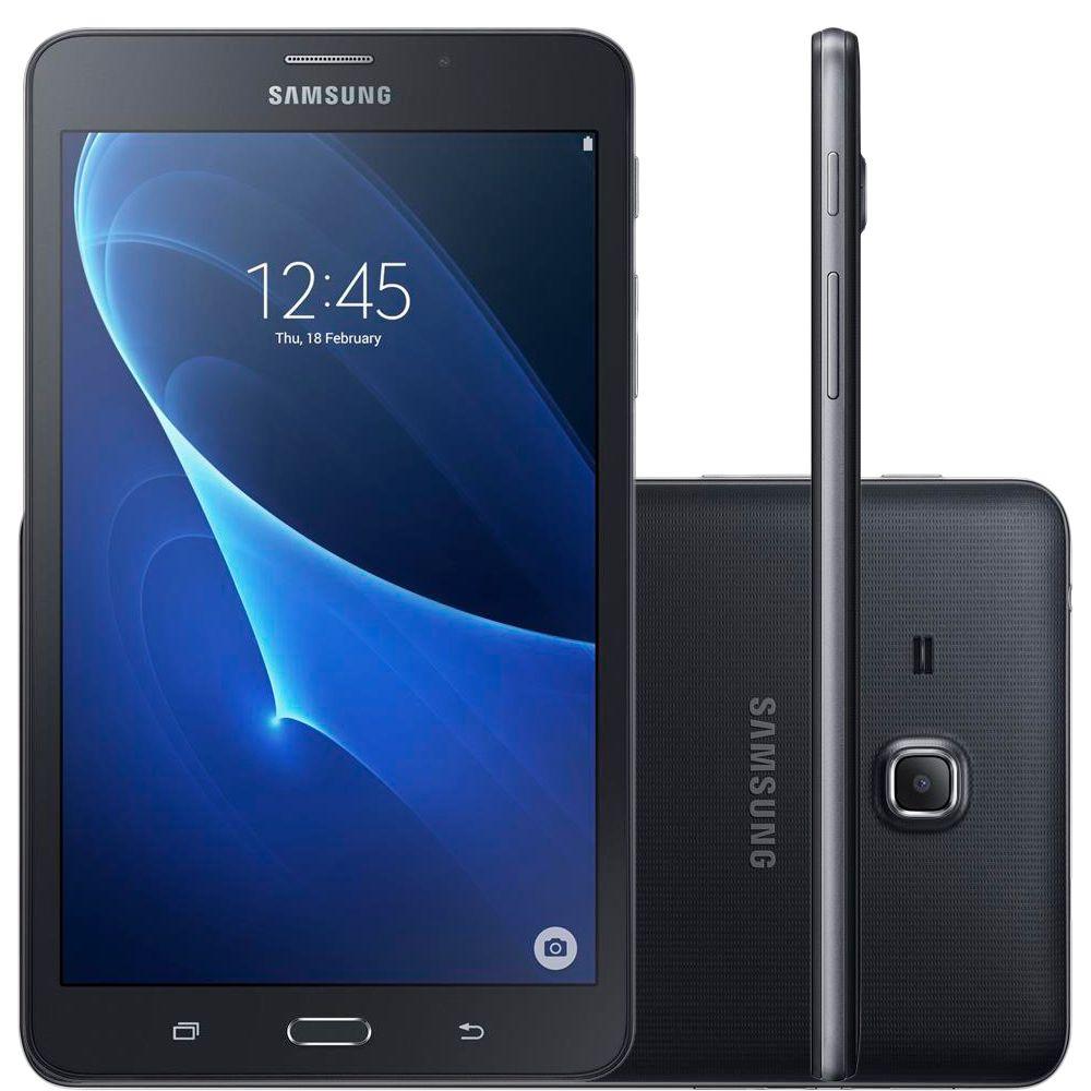 Tablet Tela 7” Android Wi-Fi 8 GB Samsung Galaxy Tab A T285 Preto - Samsung Galaxy Tab A ...