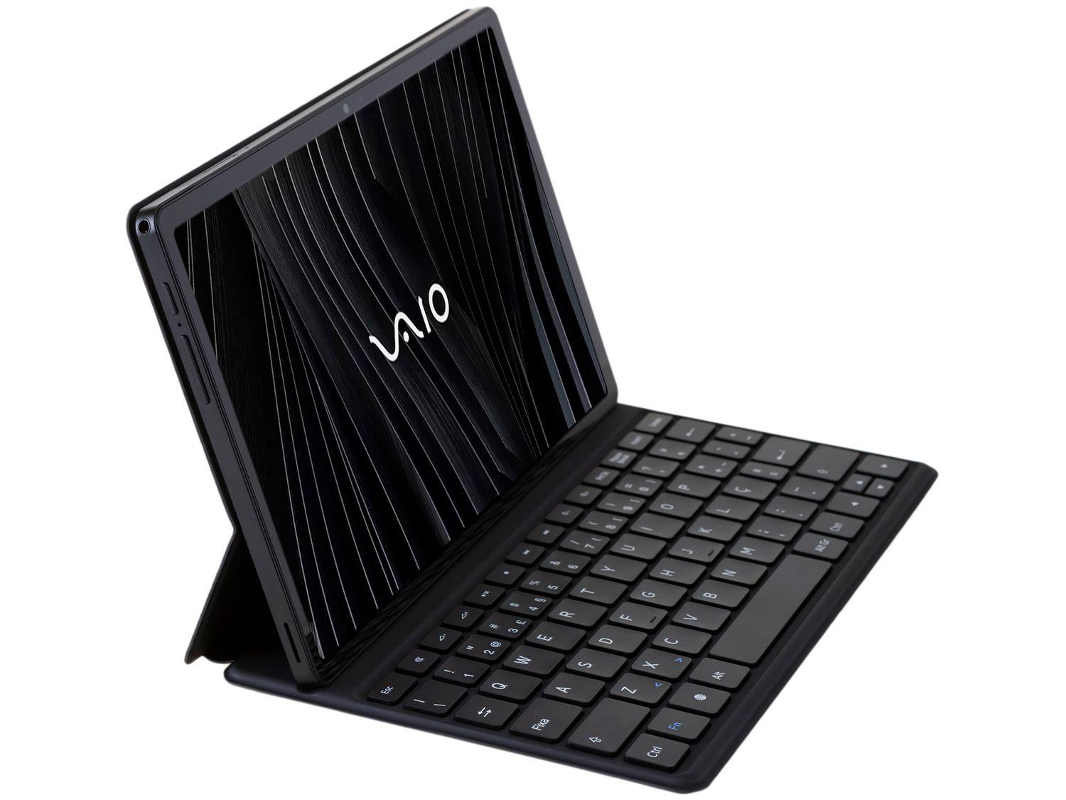 Tablet Vaio TL10 com Teclado 10,4" 128GB 8GB RAM Android 13 Octa-Core Wi-Fi 4G