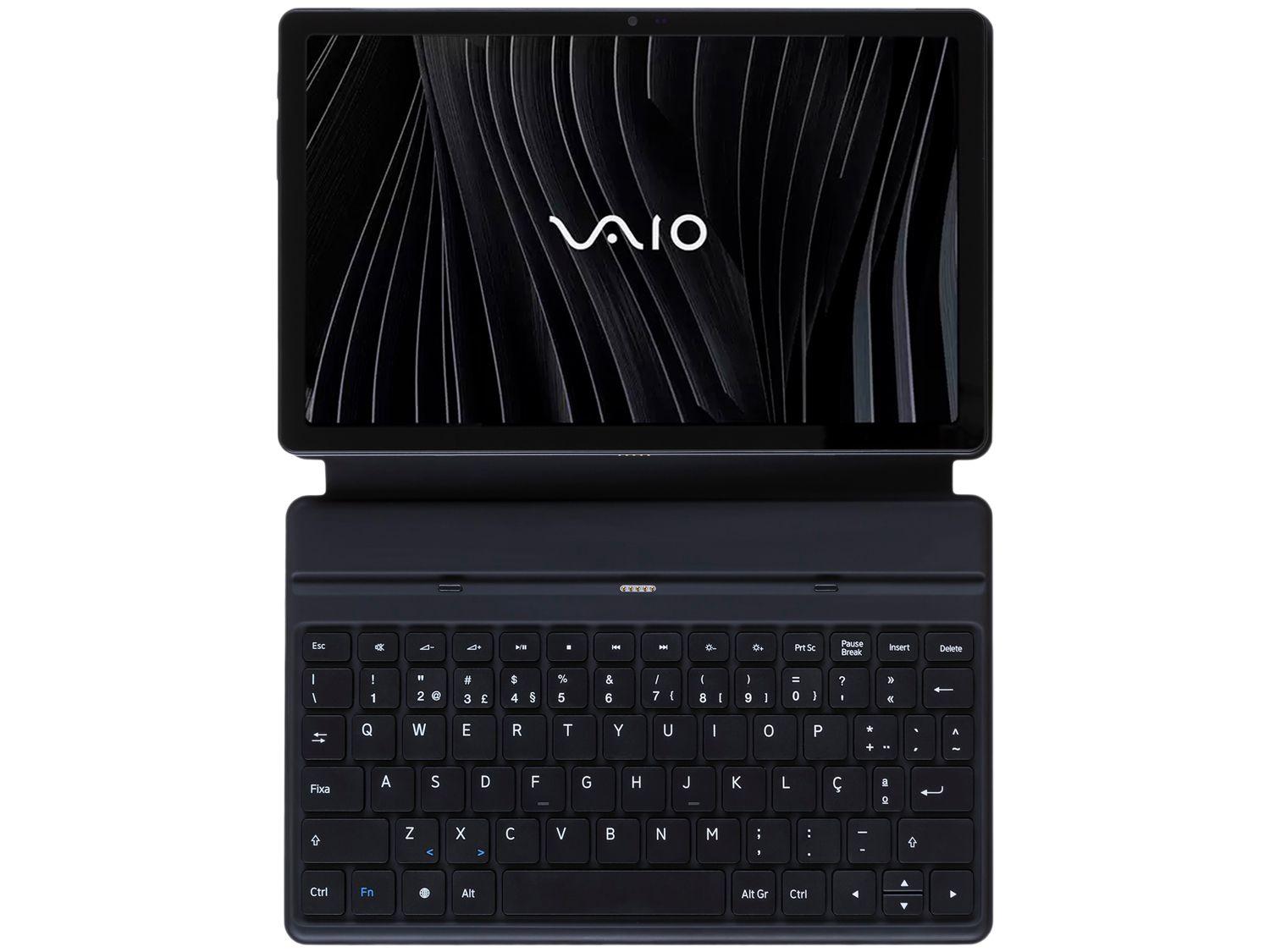 Tablet Vaio TL10 com Teclado 10,4" 128GB 8GB RAM Android 13 Octa-Core Wi-Fi 4G