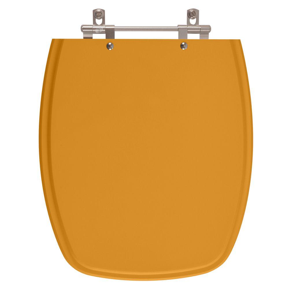Tampa de Vaso Sanitário com Amortecedor Stylus Amarelo Terra para vaso ... Tampa de Vaso Sanitário com Amortecedor Stylus Amarelo Terra para vaso ...
