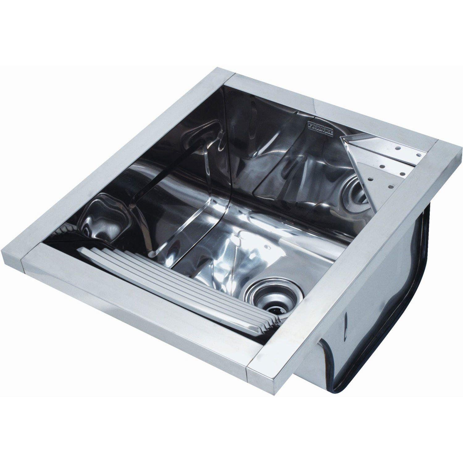 Tanque de Embutir Franke TS360 Cromada - Tanque de lavar roupa ...