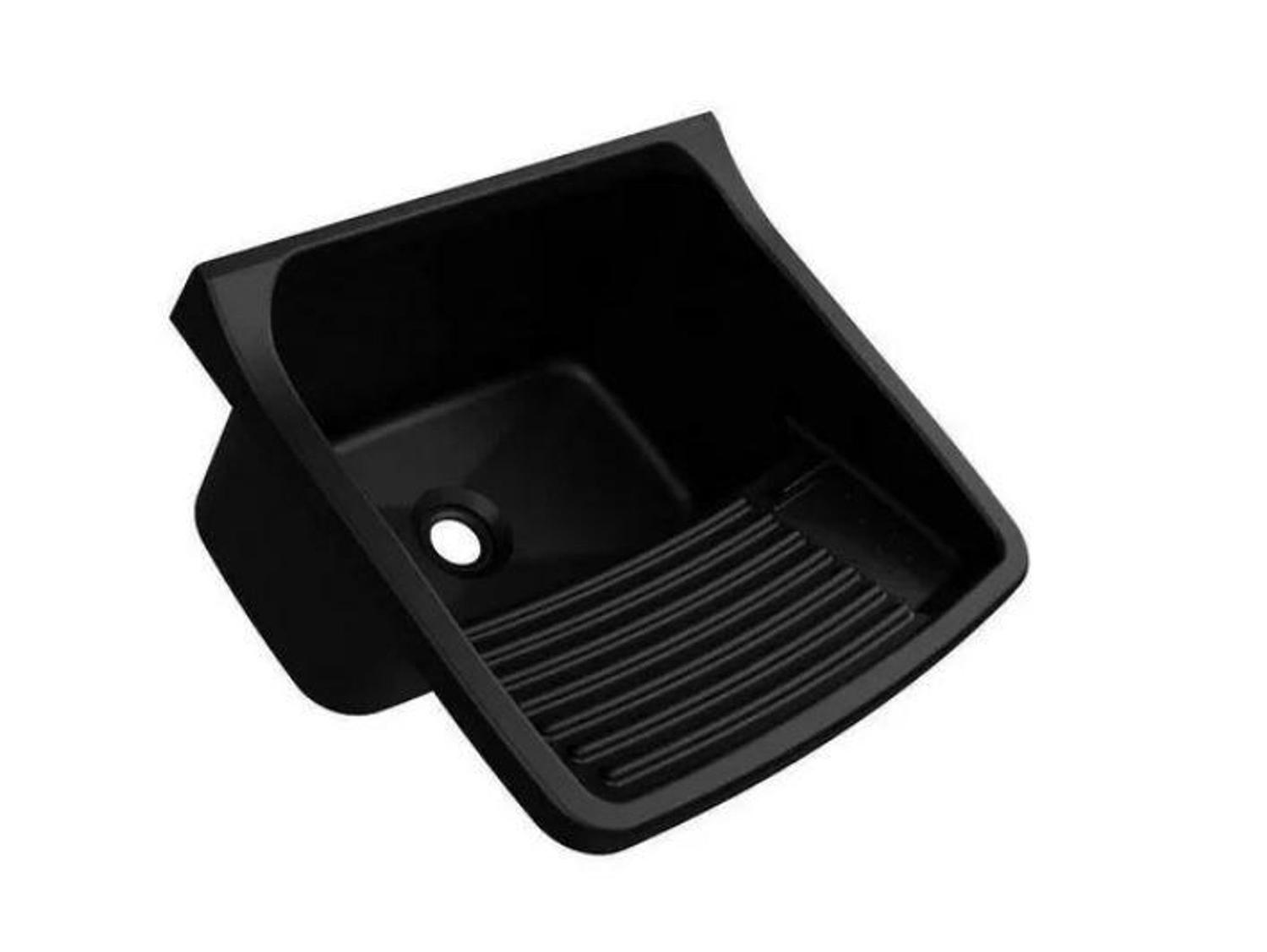 Tanque De Plastico P/ lavar roupa 22 Litros preto - Astra - Tanque de ...