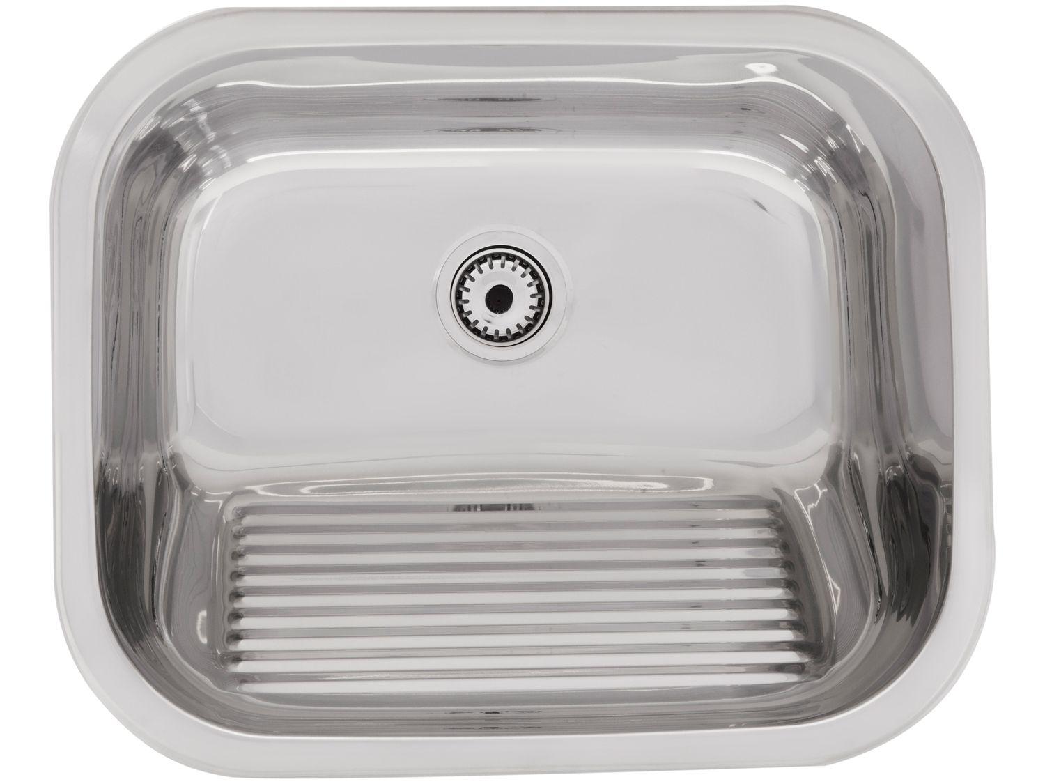 Tanque Inox de Embutir 30L Tramontina - 94400407 - Tanque de lavar ...