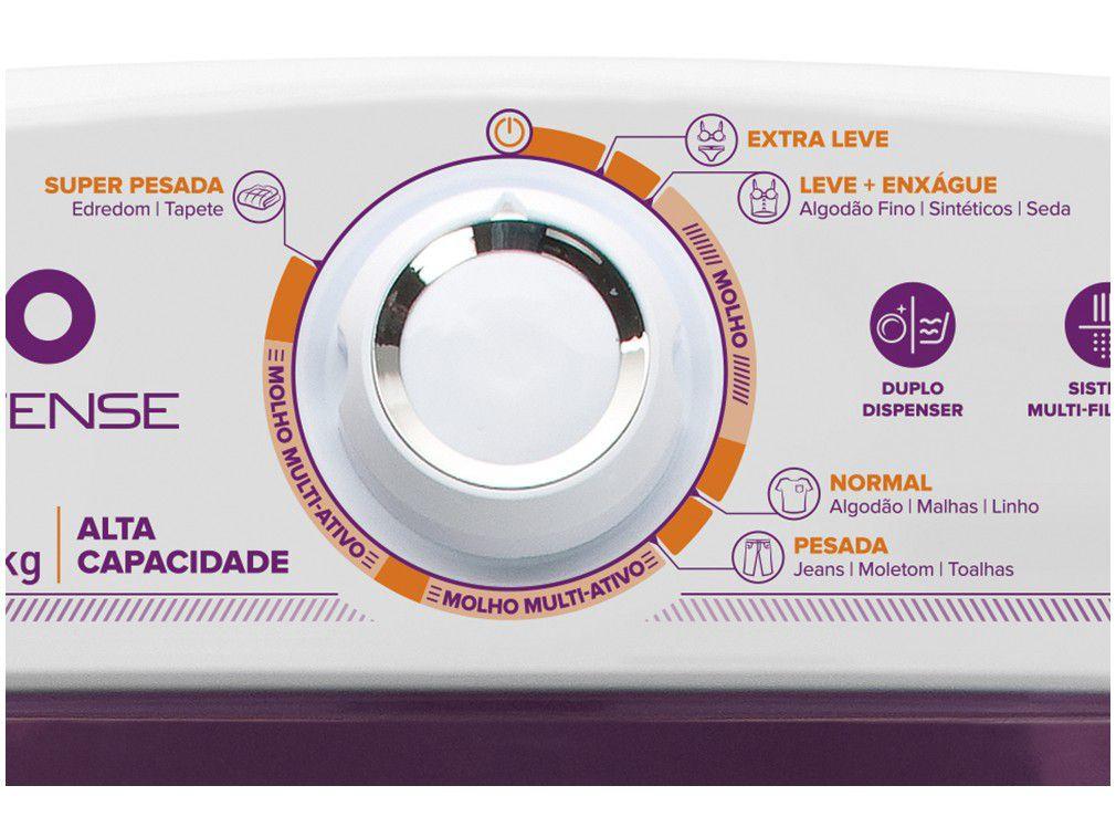 Tanquinho Arno Lavete Intense 10Kg - Lava Edredom Semiautomática Duplo ...