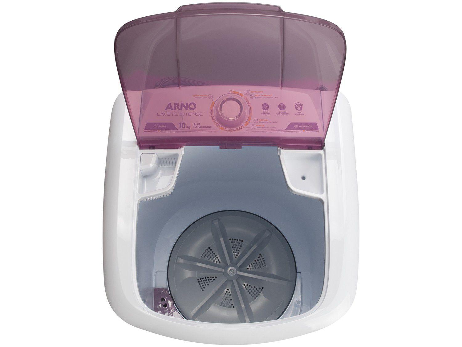 Tanquinho Arno Lavete Intense 10Kg - Lava Edredom Semiautomática Duplo ...