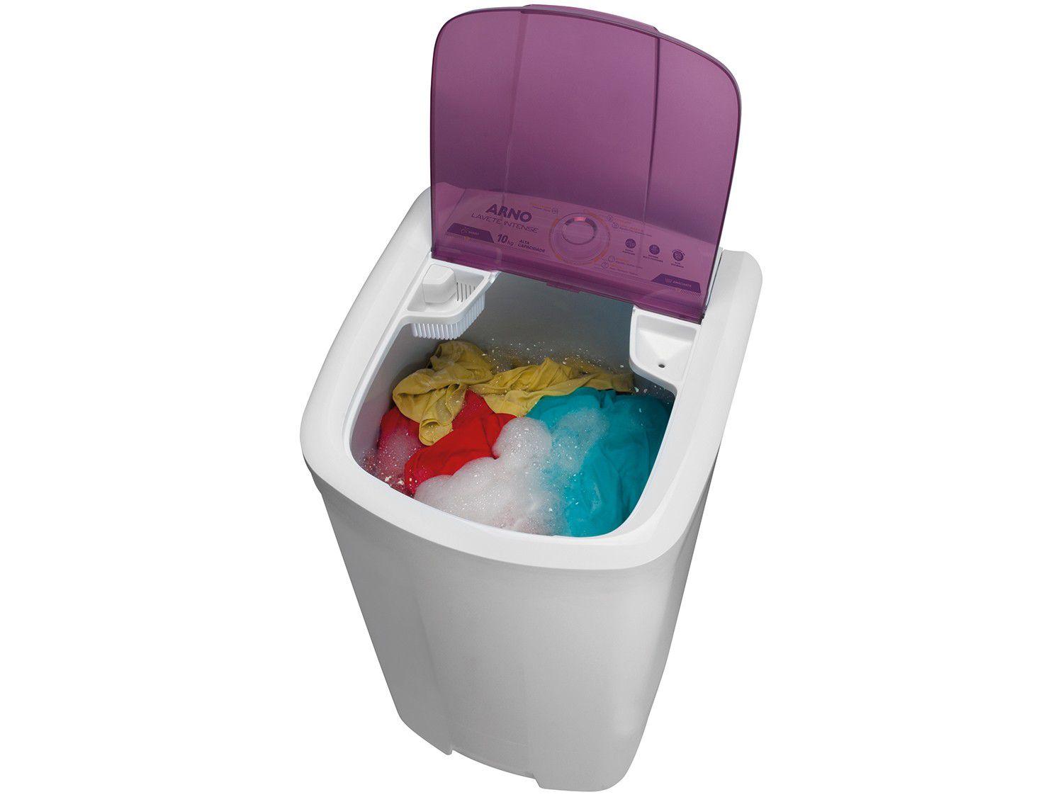 Tanquinho Arno Lavete Intense 10Kg - Lava Edredom Semiautomática Duplo ...
