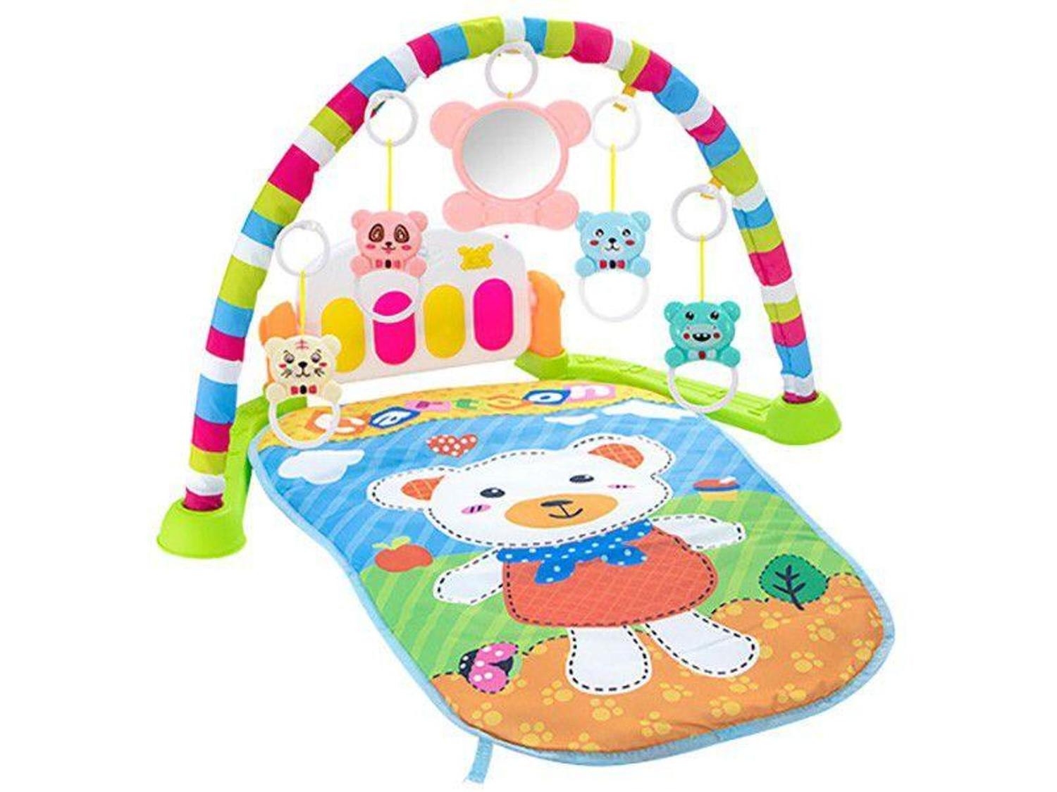 Tapete de Atividades Zein Art Baby com Brinquedos - Tapete e Centro de ...