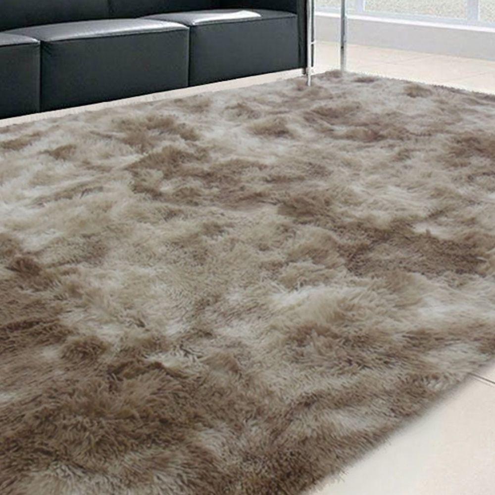 Tapete Felpudo Apolo Soft Casa Dona 200x300 Bege - Tapete - Magazine Luiza