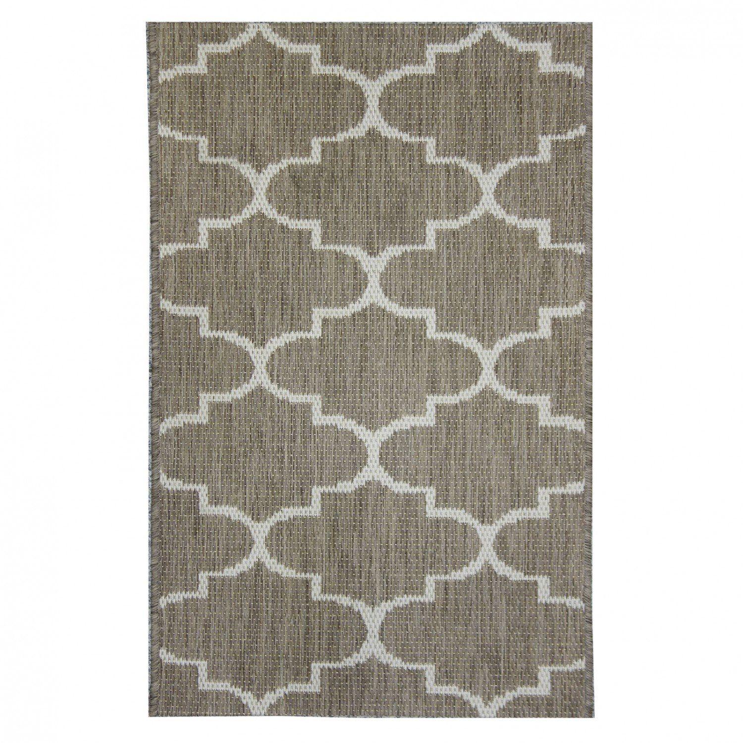 Tapete Retangular Sisal Fortaleza Abstrato Niazitex 60cmx1,00m Marrom ...